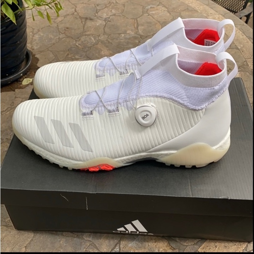 The Adidas Code Chaos Boa Spikeless Golf Shoe - Gem